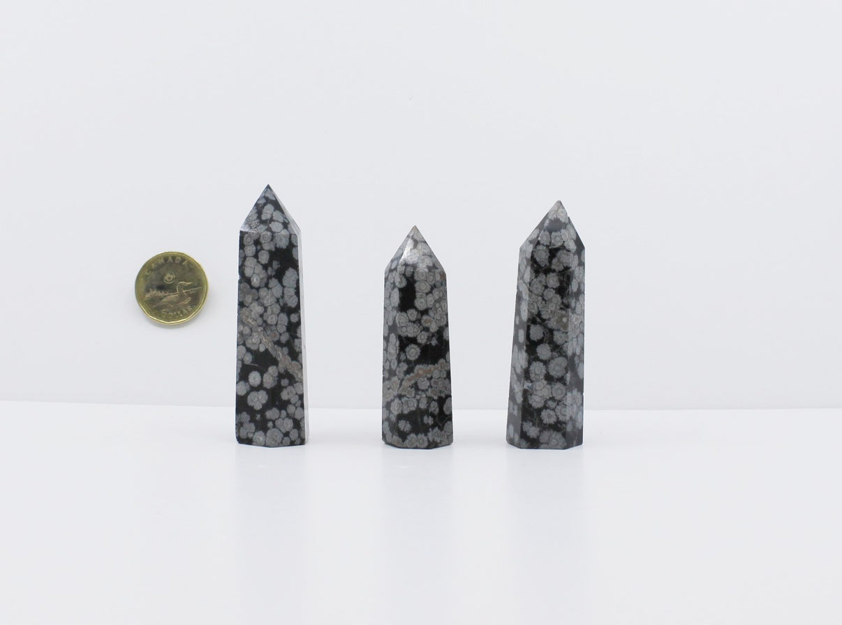 Obsidian Snowflake - Tower – Terra Rock Shop